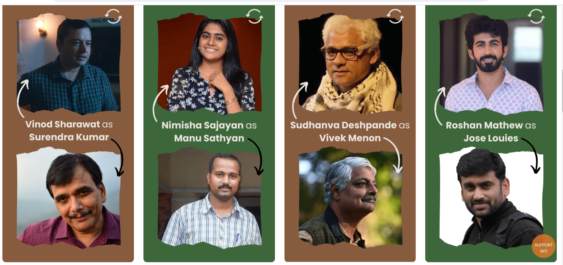 Meet the Real Life Heroes, Aptly played by Roshan Mathew, Dibyendu ...